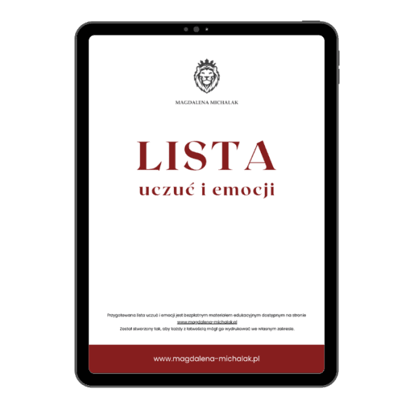 Lista uczuć i emocji